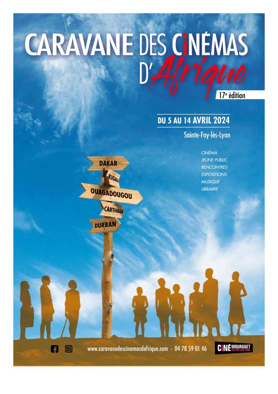 Festival Caravane des Cinémas d'Afrique 2024 programme de la 17ème ...