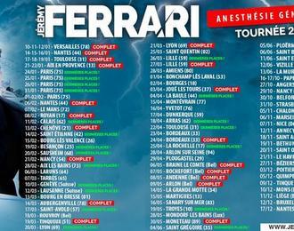 Jérémy Ferrari : dates de spectacles 2021 et 2022