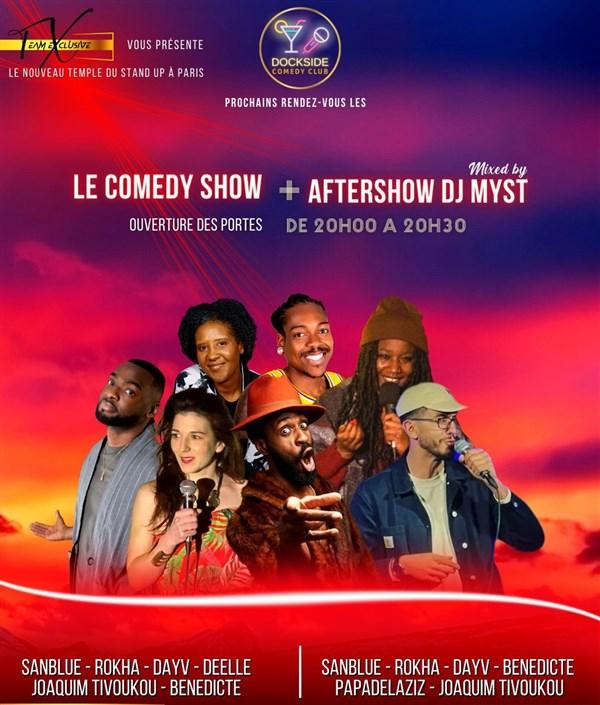 Spectacle Dockside comedy show à Paris - samedi 25 mars 2023